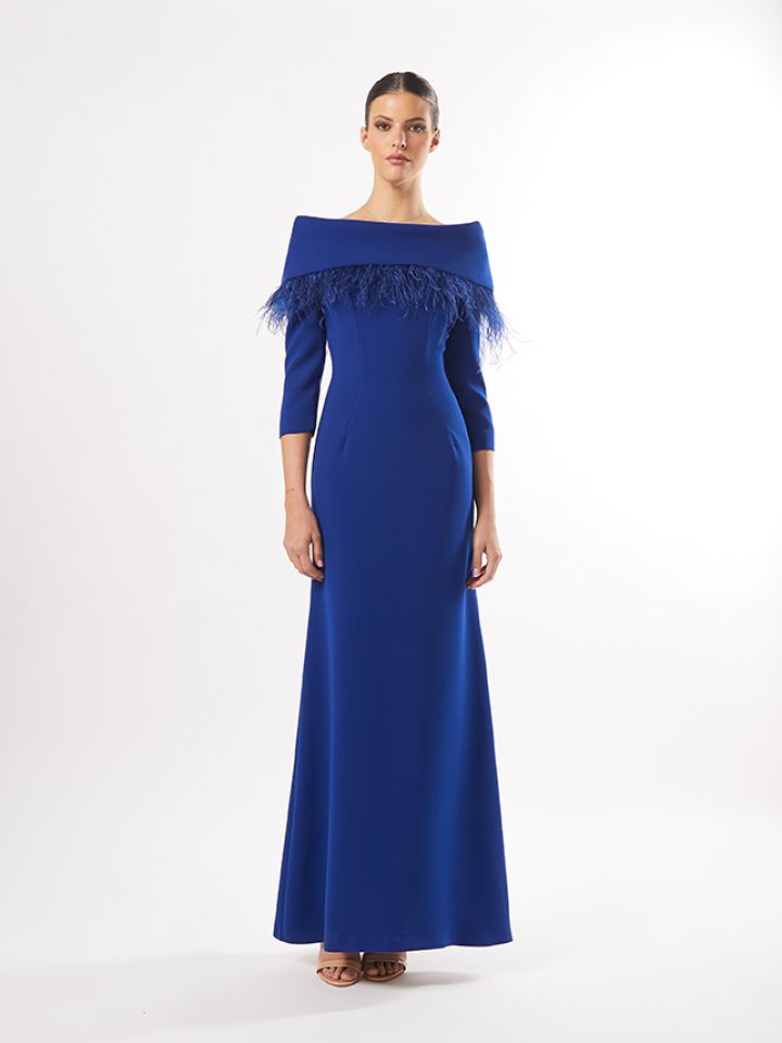 Abito con spallina omerale cerimonia Carla Ruiz 2024 | Laura Romagnoli ...